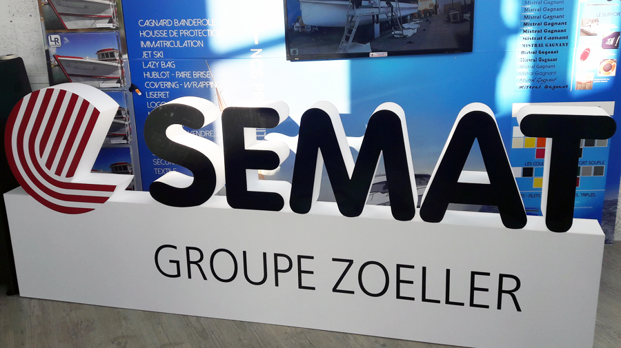 LA ROCHELLE CREATION LETTRE POLYSTYRENE - le logo géant en polystyrène ...